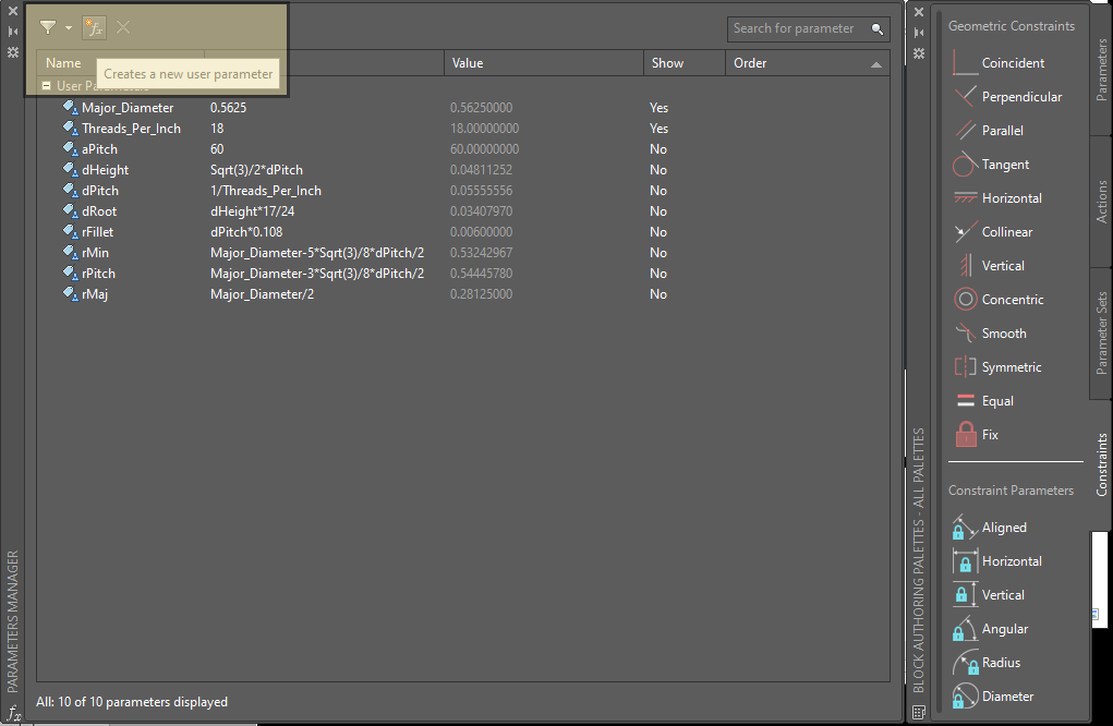 Exploring AutoCad – Constraints A | Drafting, On Demand - Portfolio